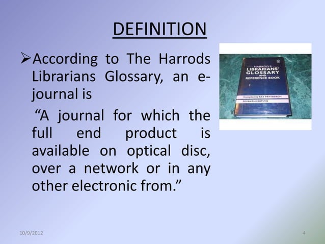 E journals ppt latest | PPTX