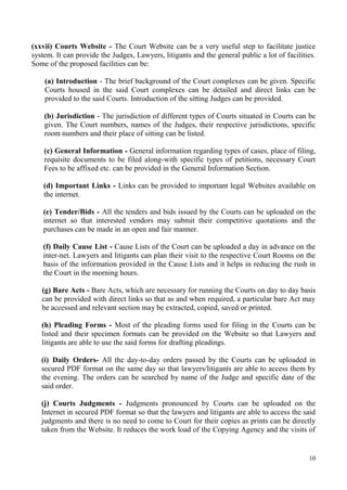 E-Justice: The Road Map | PDF