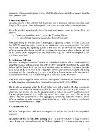 E-Justice: The Road Map | PDF