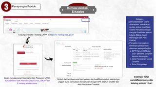 Informasi seputar E-Katalog (Pengertian, Dasar Hukum dan tata cara ...