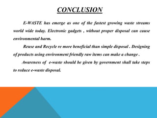 E-waste killer | PPTX | Indoor Environmental Quality | Home & Garden