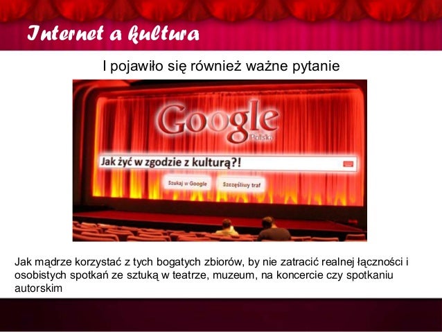 E kultura. Nowe oblicza kultury w Internecie