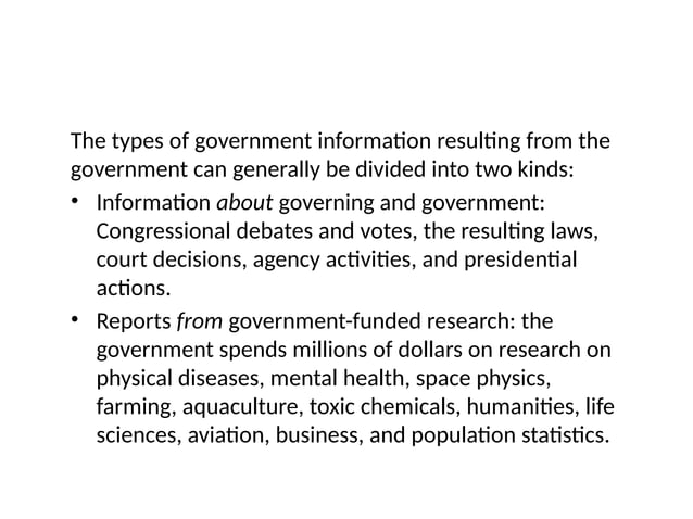 E-Learn Government Documents 2024 update | PPT