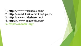 presentasi elearning praktikum 1 | PPT