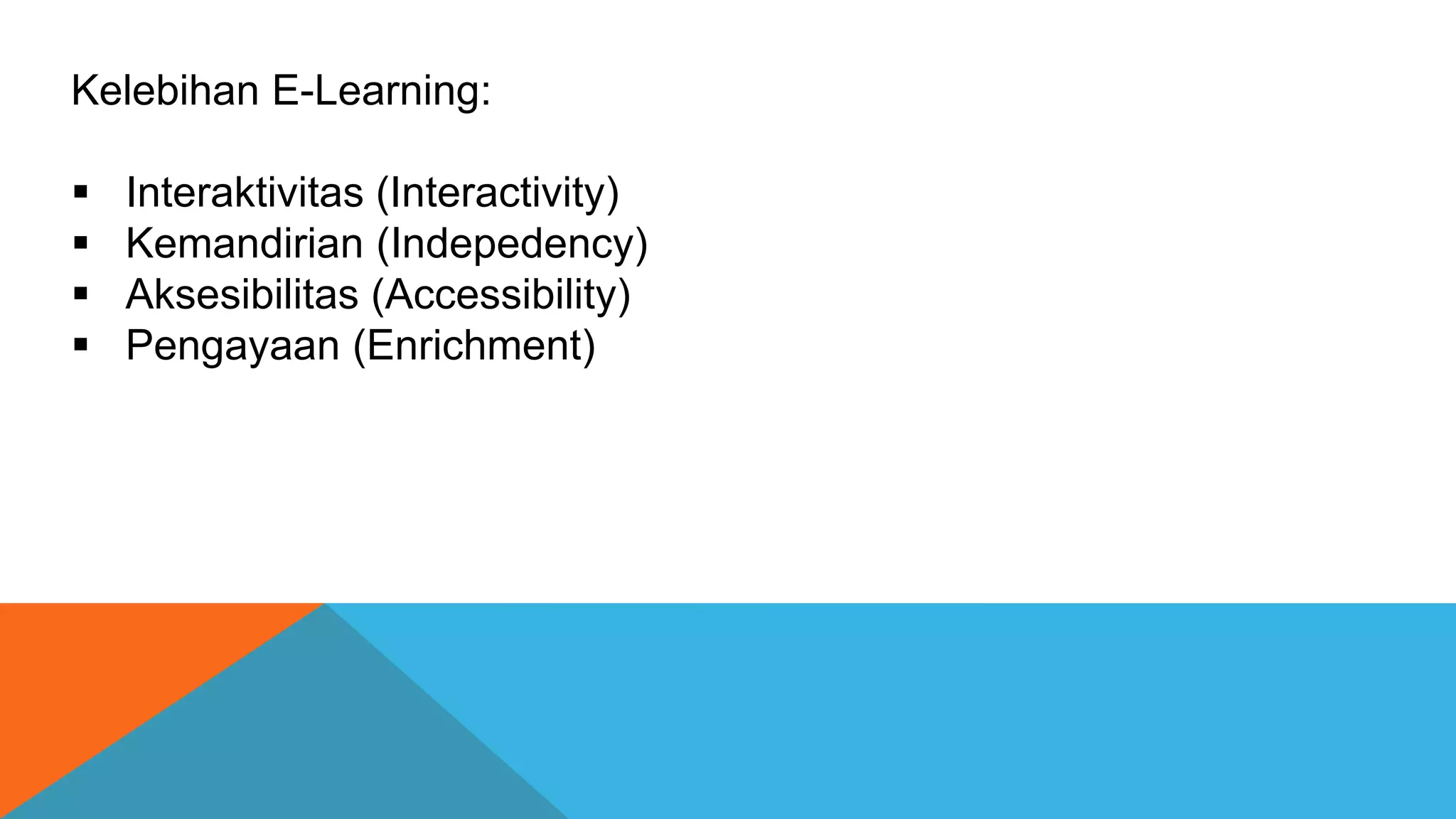 Materi E-Learning | PPTX