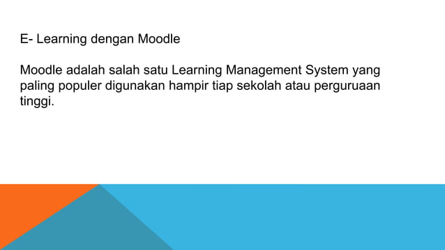 Materi E-Learning | PPTX