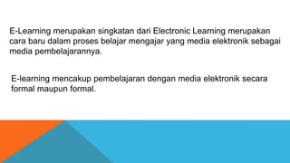 Materi E-Learning | PPTX