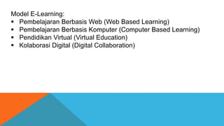 Materi E-Learning | PPTX