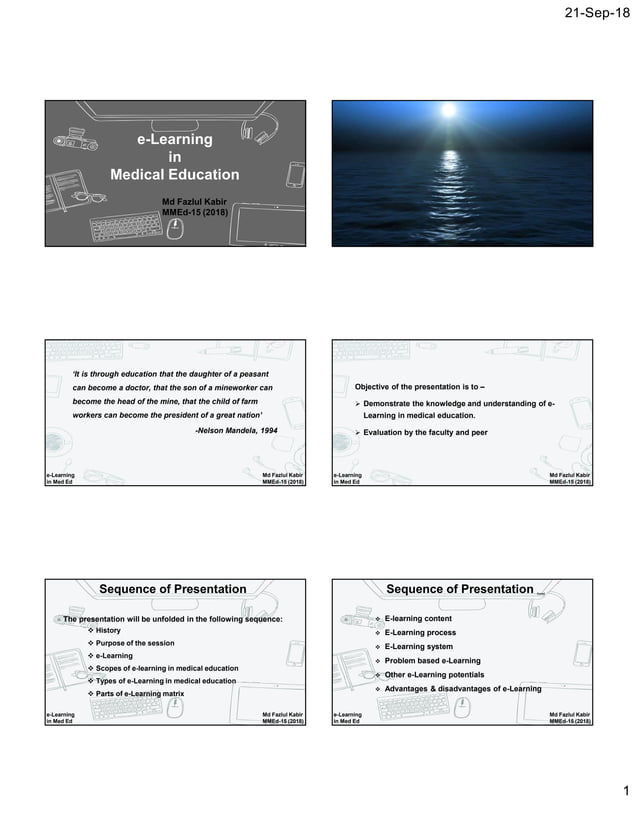 e-Learning in Medical Education | PDF | Education industry | Industries