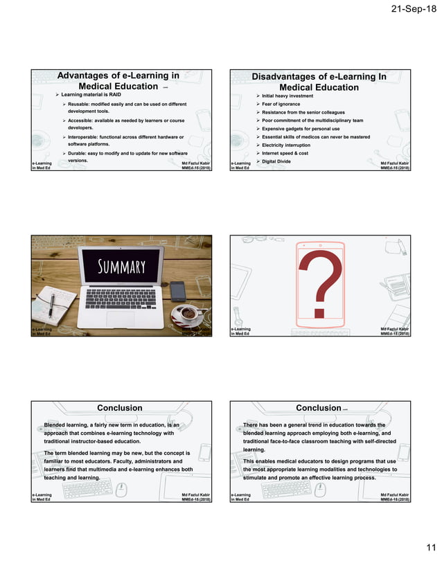 e-Learning in Medical Education | PDF | Education industry | Industries