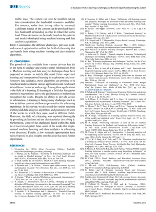 E-Learning: Challenges and Research Opportunities Using Machine ...