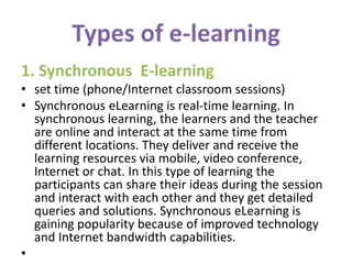 E learning | PPTX