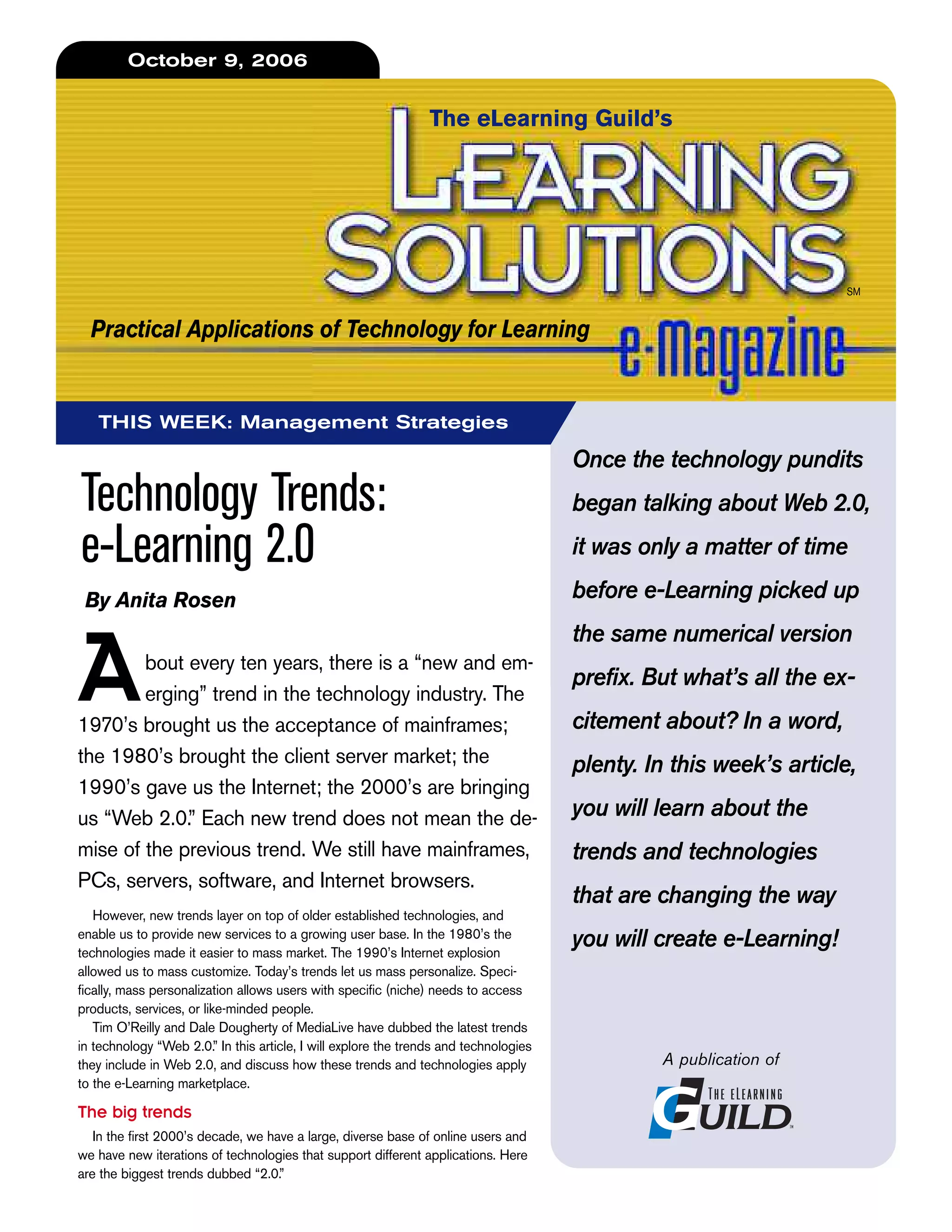 E learning-2.0 2 | PDF