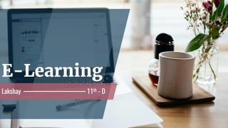 E-Learning Presentation | PDF