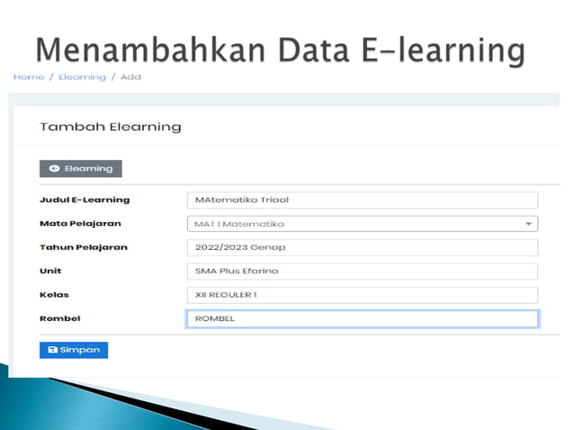 E-learning.pptx dalam studi kasus untuk kemajuan | PPT