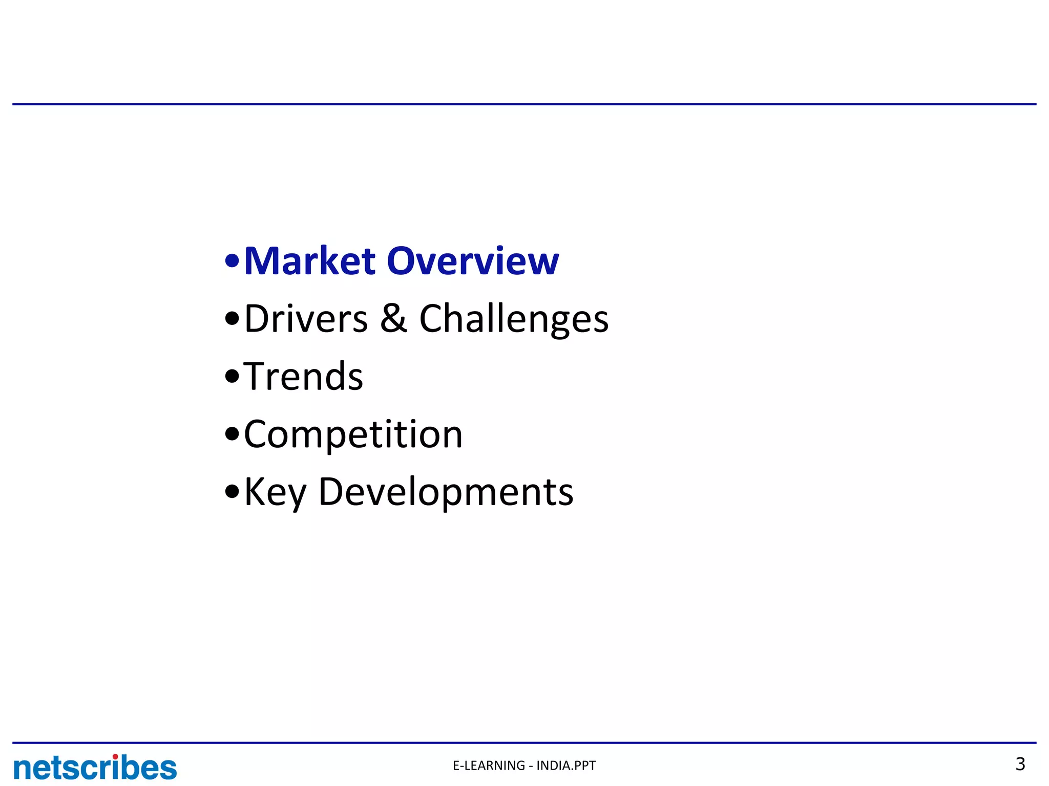 E Learning India Sample | PPT