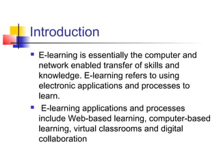 E learning (1) | PPT