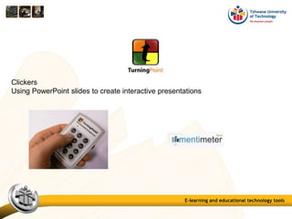 E-learning and educational technology tools: an overview | PPTX