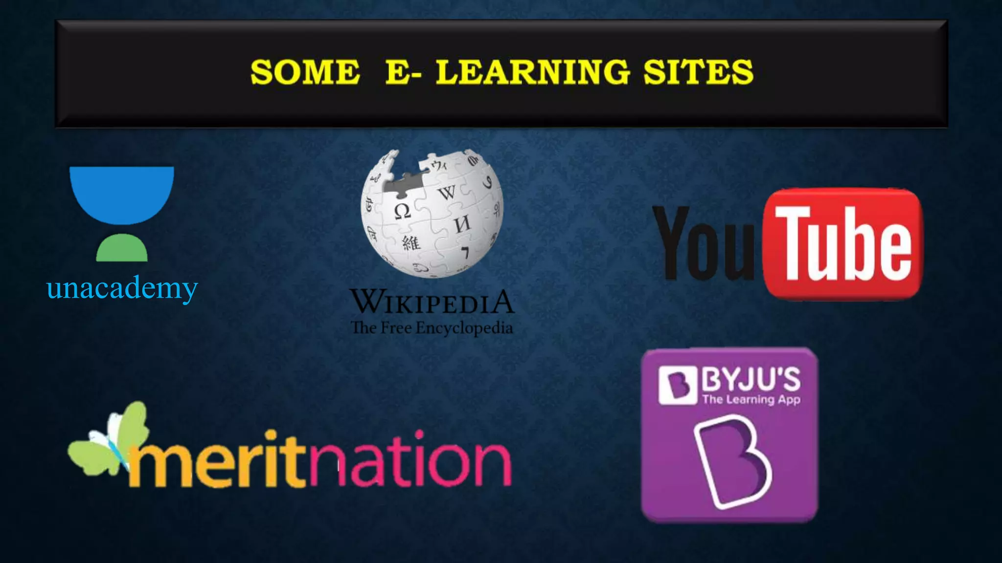 E - Learning By Mehul Yadav.pptx | Internet | Computing