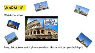 Travelling around the world | PPTX