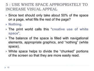 E learning design principles | PPTX | Web Design and HTML | Internet