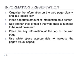 E learning design principles | PPTX | Web Design and HTML | Internet
