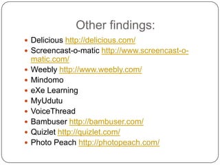 E learning environments psst | PPT