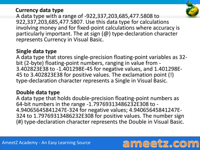 E Learning Excel Vba Programming Lesson 3 Ppt