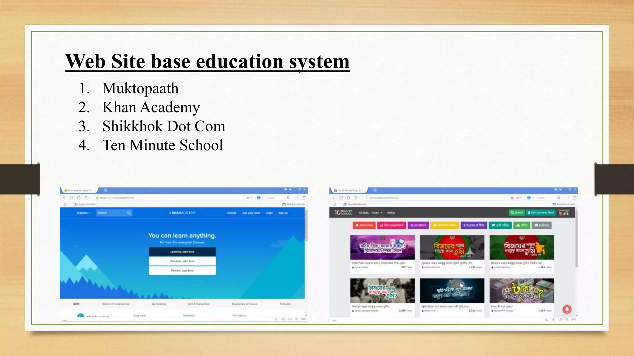 E-learning in developing countries | PPTX