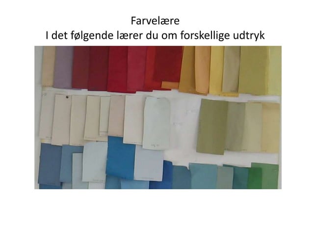 E learning farver | PPT