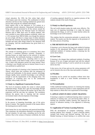 E learning for agriculture education in india | PDF