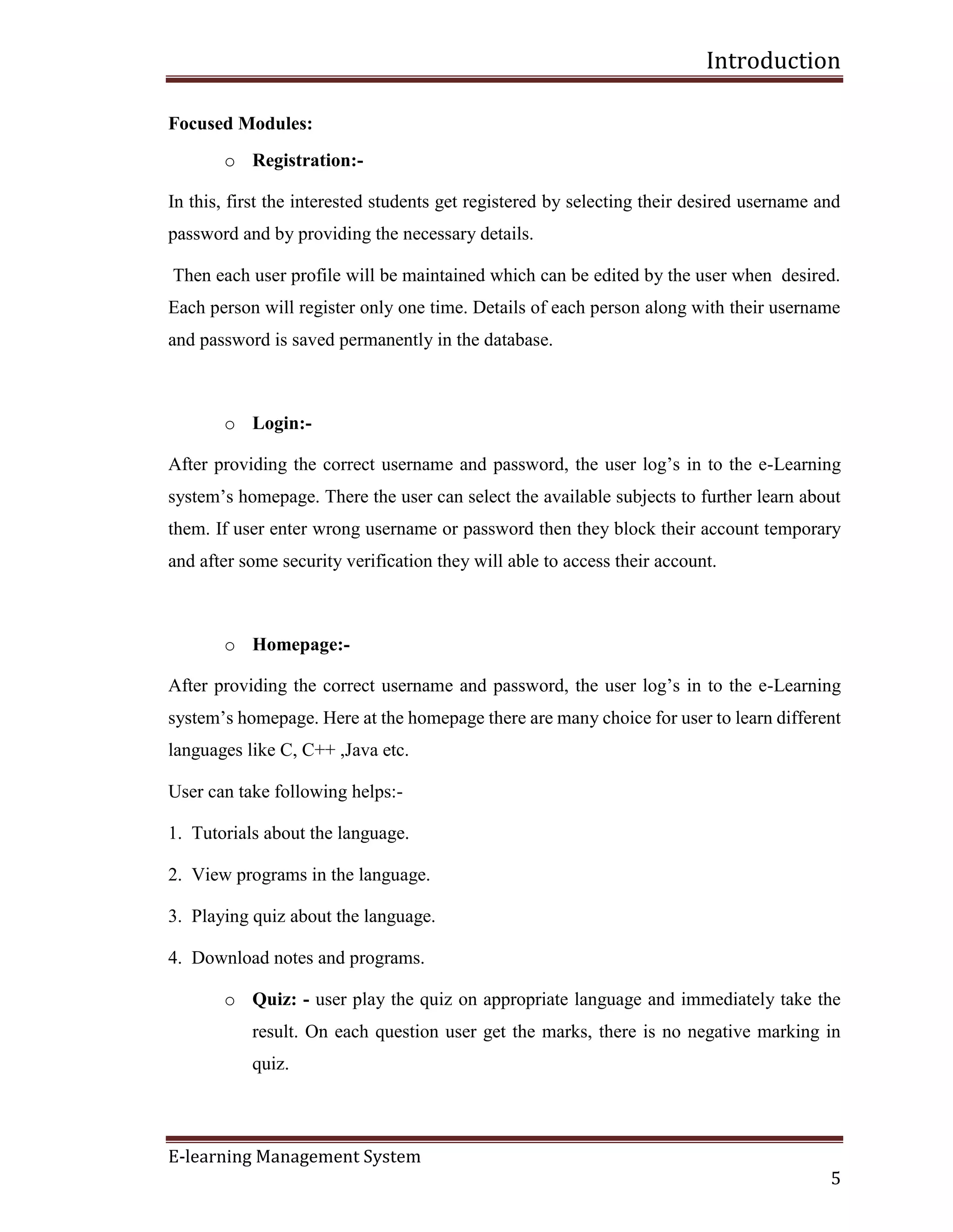 E learning project report (Yashraj Nigam) | PDF