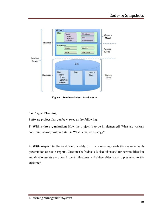E learning project report (Yashraj Nigam) | PDF | Web Development | Internet