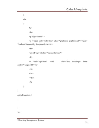 E learning project report (Yashraj Nigam) | PDF