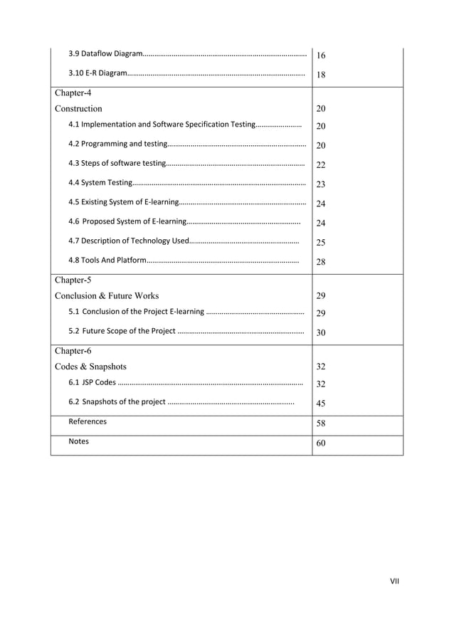 E learning project report (Yashraj Nigam) | PDF | Web Development ...