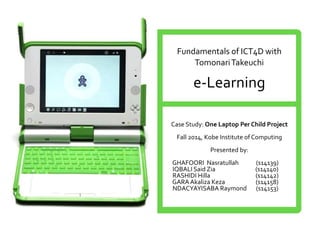 E learning ict4-d_presentation | PPT