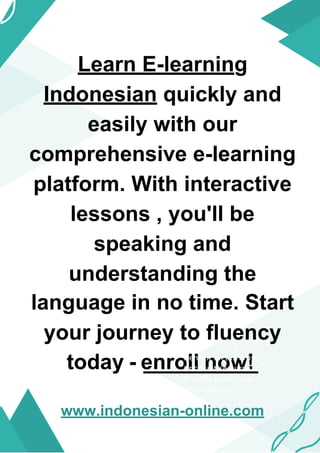 E-Learning Indonesian.docx