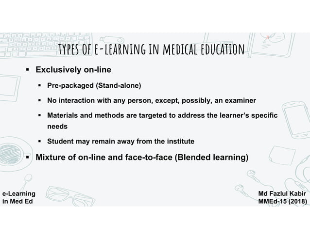 e-Learning in medical education | PDF | Internet | Computing