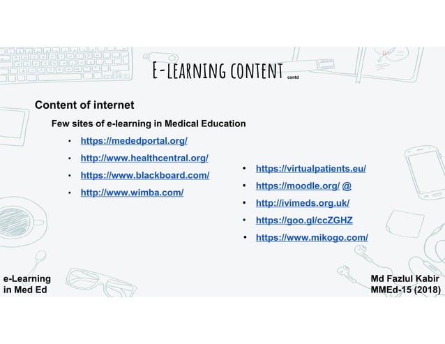 e-Learning in medical education | PDF | Internet | Computing