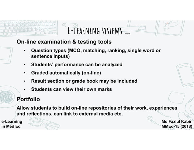e-Learning in medical education | PDF | Internet | Computing