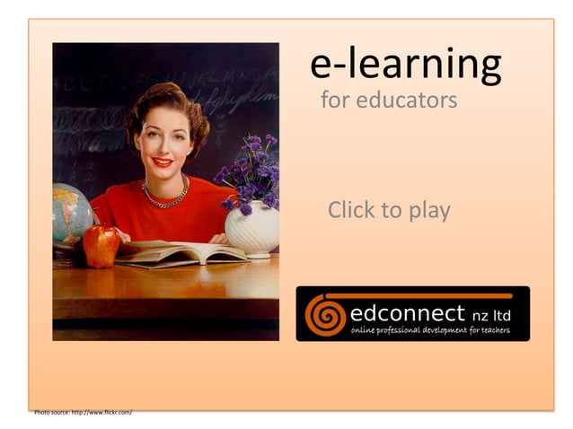 edconnect e-learning introduction | PPT