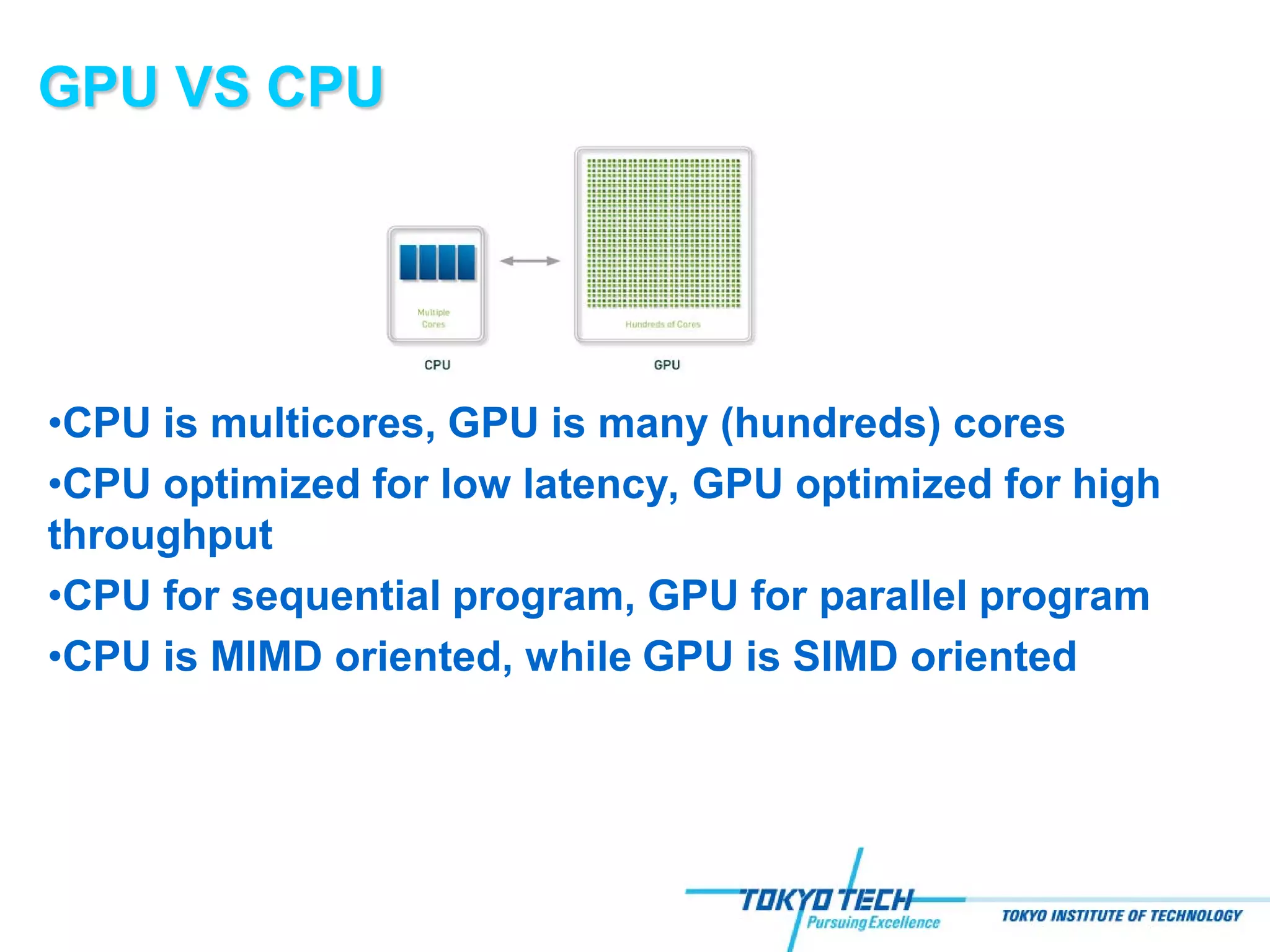 E-Learning: Introduction to GPGPU | PPT | Free Download