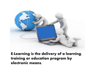 E learning is good for education system Powerpoint Presentation. | PPT