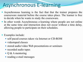 E learning | PPT