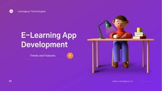E learning mobile app development | PPTX | Online Education | Education
