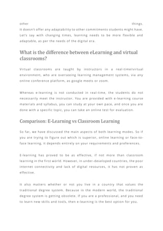 E-Learning or Classroom Learning - Which is Better.pdf