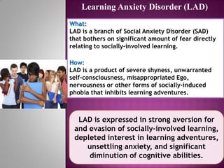 E learning potency in addressing lad | PPT