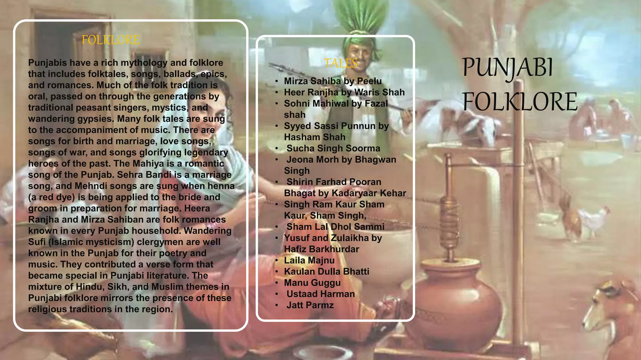 REGIONAL FOLKTALES OF PAKISTAN | PPTX