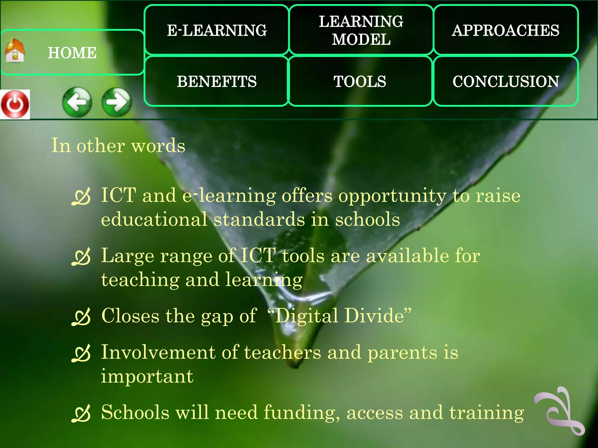 E learning ppt | PPTX