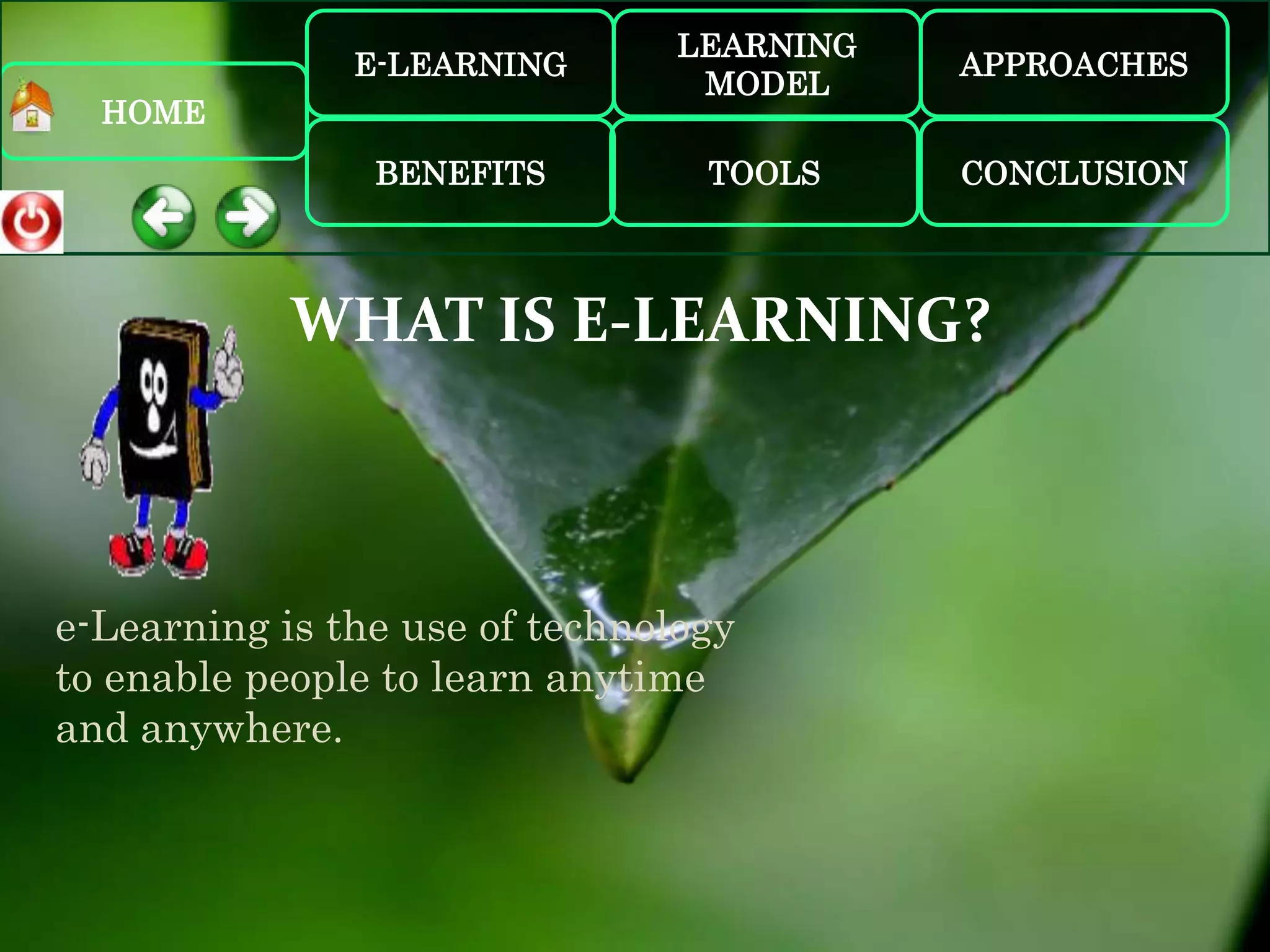E learning ppt | PPTX